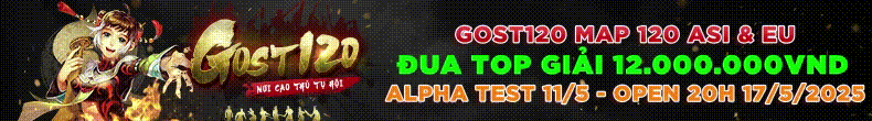 Sro Bạch Long Map 120 Asian & EU Alphatest 26/05